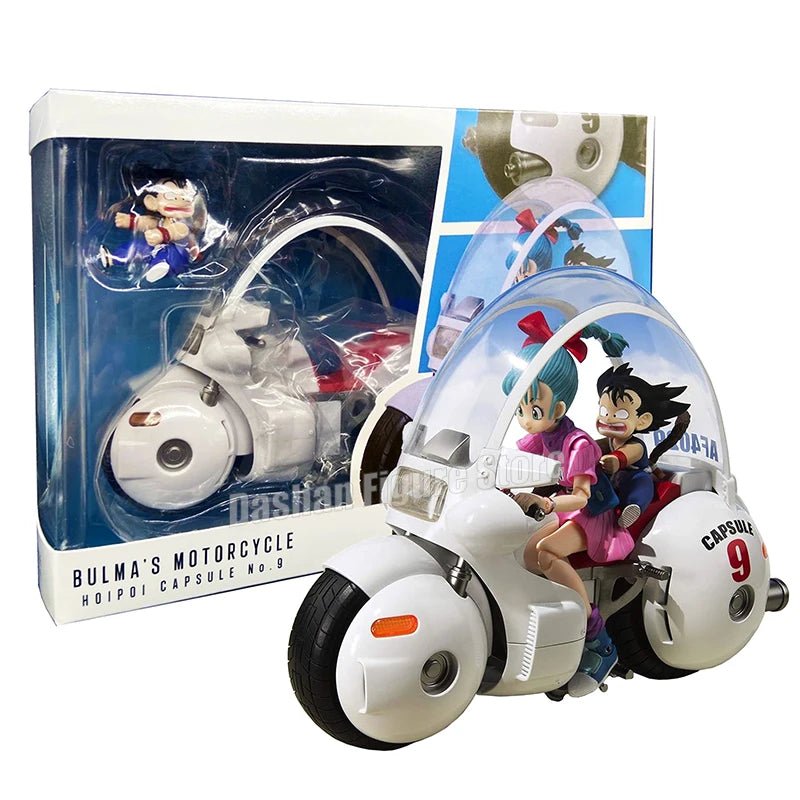 - 18cm SHF Dragon Ball Figures Bulma's Motorcycle Hoipoi Capsule No. 9 ...