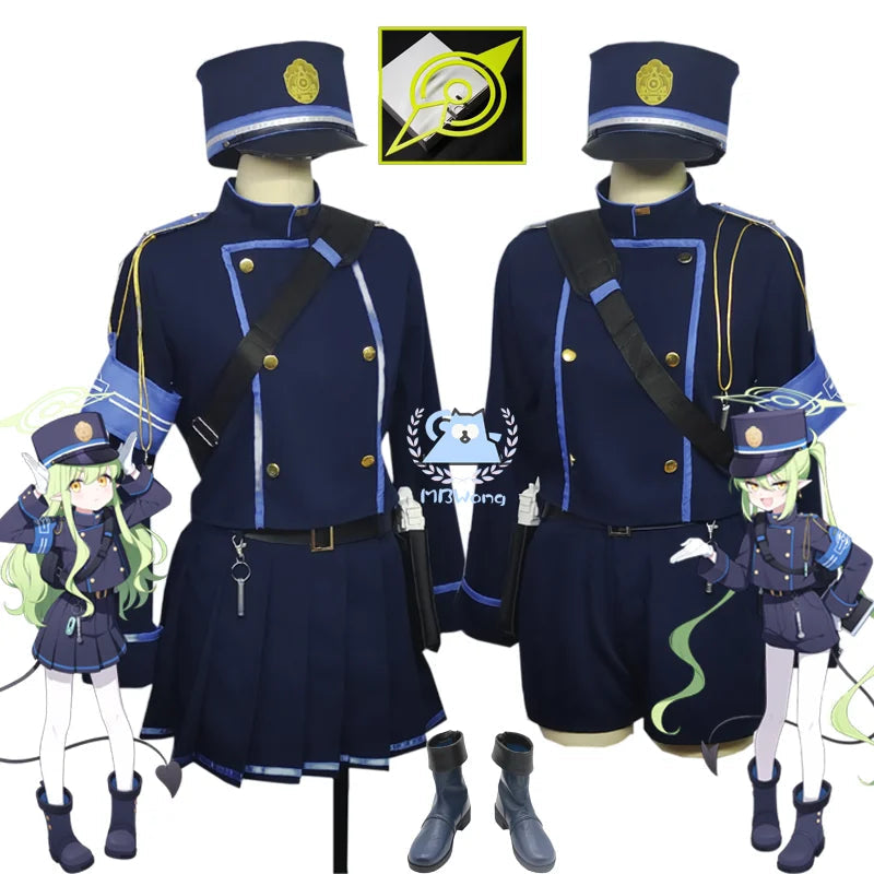 - Game Blue Archive Tachibana Nozomi Cosplay Costume Wig Shoes Hikari ...