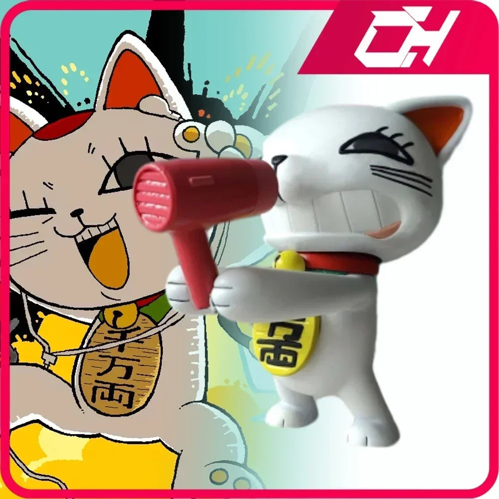 - 9cm Turbo Granny Figure Anime Dandadan Peripheral Cute Kawaii Cat PVC ...