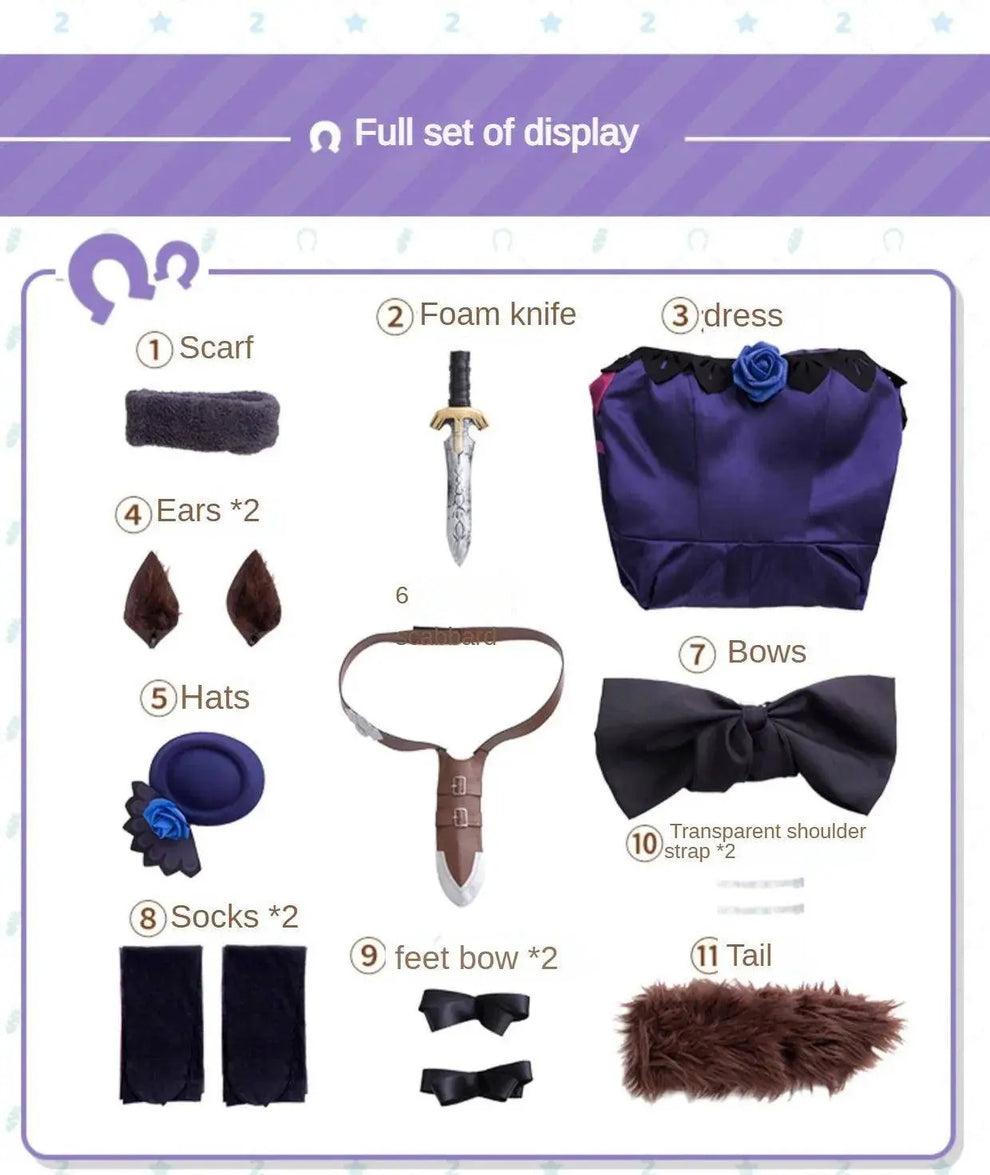 Umamusume Rice Shower Cosplay Costume for Women – SS69